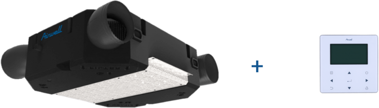 Airflow - Airwell - Ventilation double-flux hybride